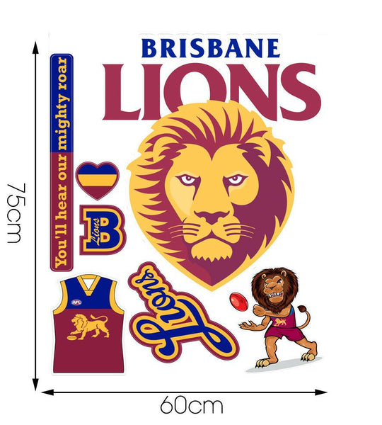AFL Footy Logo Stickers