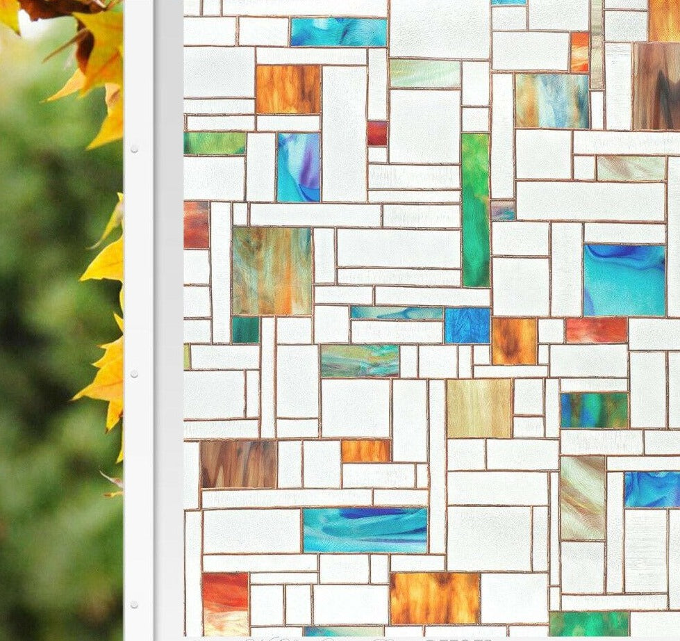 Colour Grid Window Film