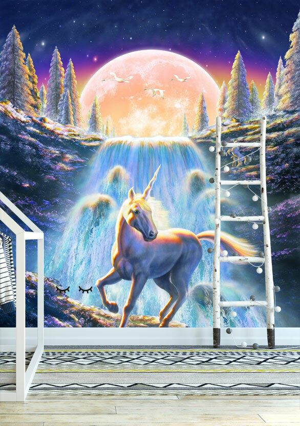 Unicorn Removable Wall Mural AM11