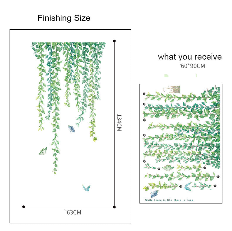 Greenary Vine Wall Stickers