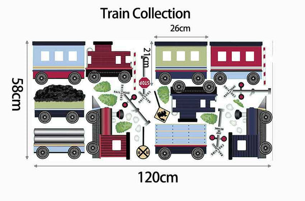 Freight Train Wall Stickers